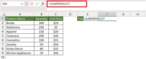 3 Examples To Master Sumproduct In Excel Myexcelonline