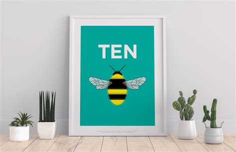 Achat Symboles Rebus Bee Ten 11x14 Premium Art Print En Gros