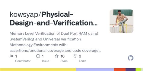 Github Kowsyapphysical Design And Verification Of Dpram Using Sv Uvm And Semi Custom Design