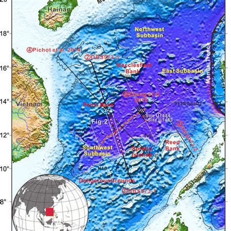 Pdf Crustal Structure Of The Southwest Subbasin South China Sea