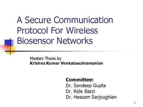 A Secure Communication Protocol For Wireless Biosensor Networks