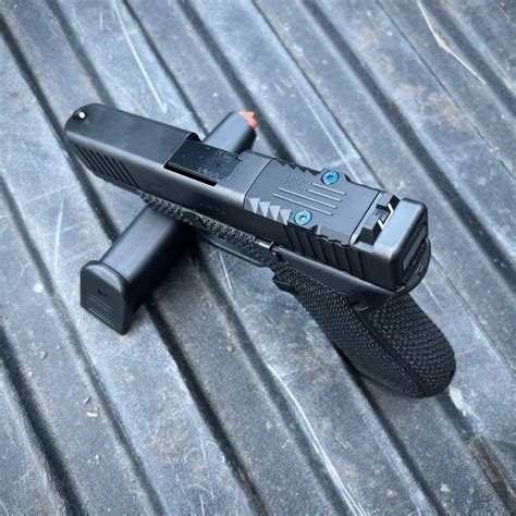Rooftop Essentials Glock 45 By Agency Arms Armor Stipple RMR Cut Rooftop Defense