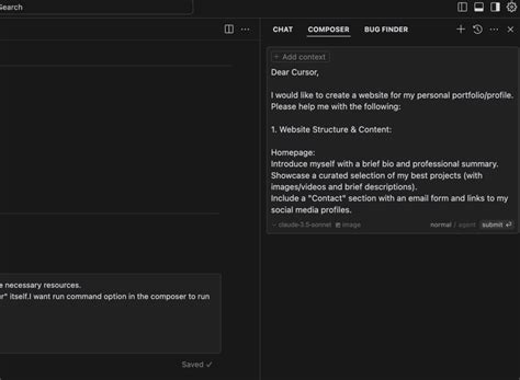 Building Websites With Cursor And Aws Dev Community