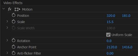 Adobe Premiere Pro File Video Dimensions Width Height Too Large