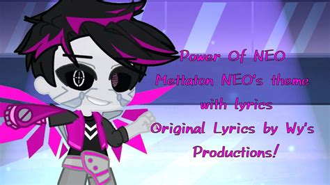 Power Of Neo Mv Mettaton Neos Theme W Lyrics Youtube