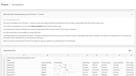 Simple Vat Spreadsheet Regarding Making Tax Digital Excel Spreadsheet Bridging — Db