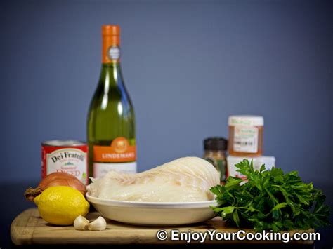 Baked Cod In Tomato Sauce Recipe My Homemade Food Recipes And Tips