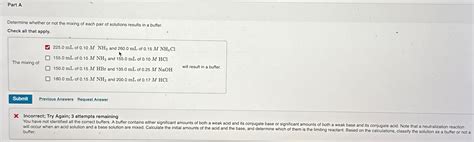 Part ADetermine Whether Or Not The Mixing Of Each Chegg Com