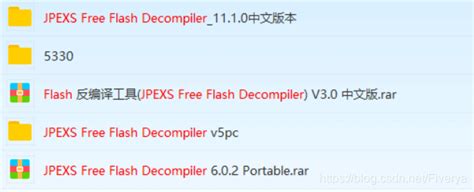 swf反编译及修改 csdn博客