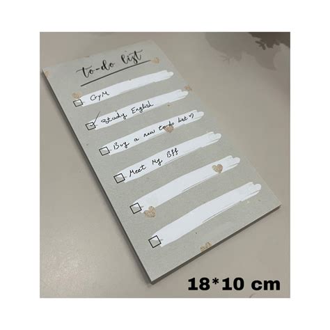 قیمت و خرید کاغذ یادداشت مدل To Do List طرح قلب اکلیلی مجموعه 30 عددی