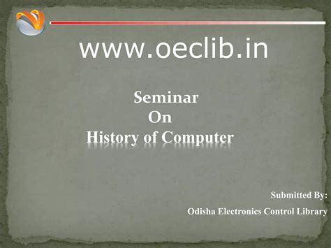 History Of Computers Ppt Pptx Computing Technology And Computing