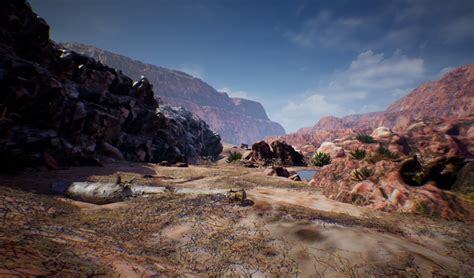 ArtStation - Canyon Environment