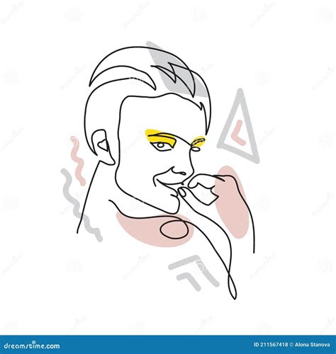 Nonbinaryandrogynous Enby Genderqueer Non Binary Beauty Concept