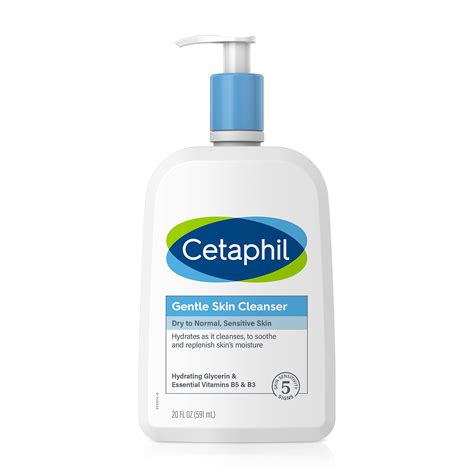 Face Wash By Cetaphil Hydrating Gentle Skin Cleanser For Dry To Normal