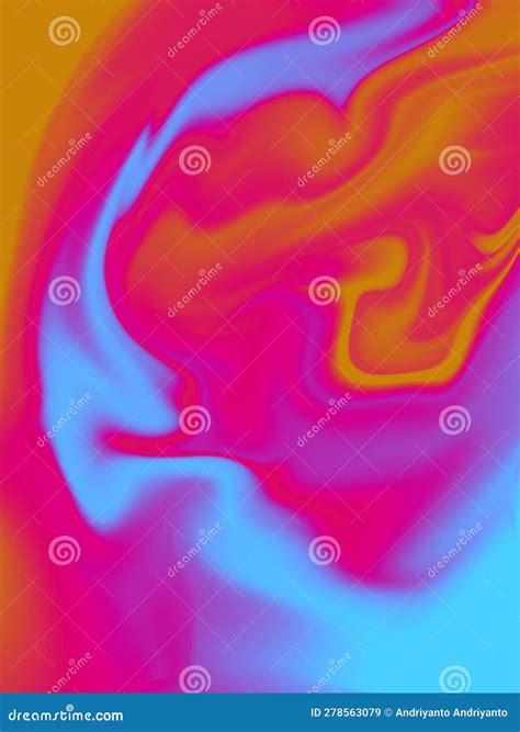 Colorful Liquid Abstract Background Vector For Wallpapers Stock Illustration Illustration Of