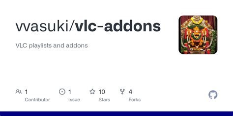 github vvasuki vlc addons vlc playlists and addons