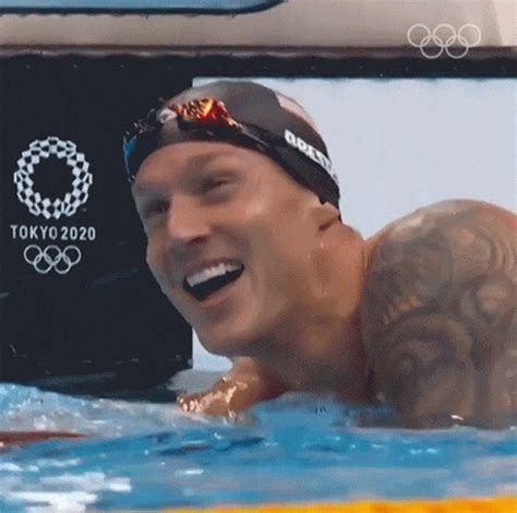 Smiling Caeleb Dressel  Smiling Caeleb Dressel Usa Swimming Team
