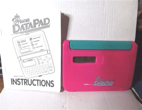 Tiger Electronic Princess Datapad Handheld Pocket Organizer 1996 W