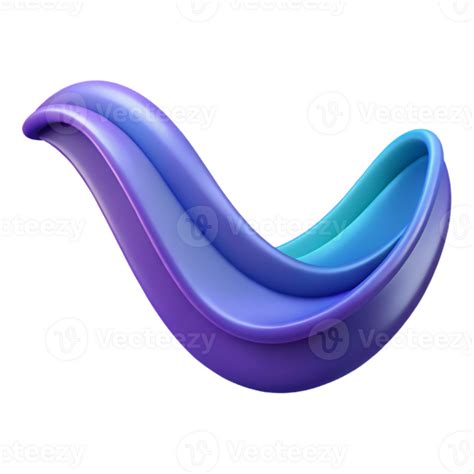 Hypnotic Impressionist Clean Lines Forming A Simple Wave Scalable Flat Color With Scalable