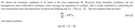 Nonhomogeneous Neumann Boundary Conditions For The 3d Heat Equation