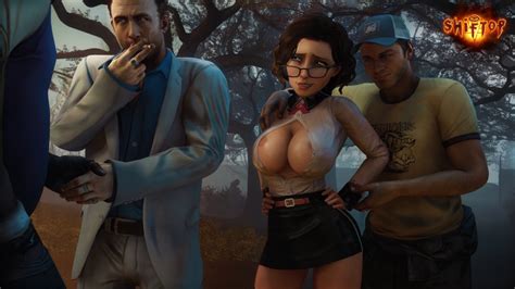 Rule 34 1girls 3boys 3d Before Sex Bimbo Bioshock Bioshock Infinite