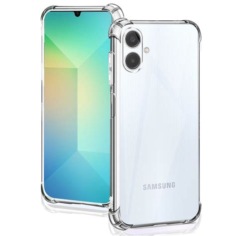 For Samsung Galaxy A06 Case Soft Silicone Cover For Samsung A06 Clear