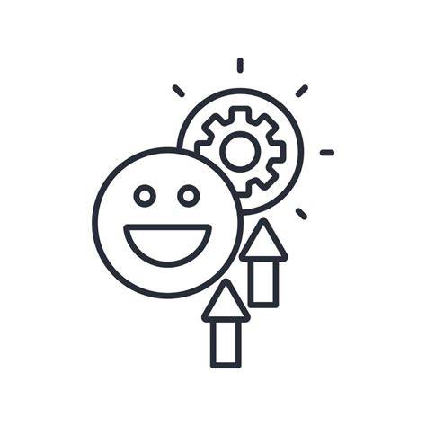 Optimism Icon Editable Stroke Linear Style Sign For Use Web Design Logo Symbol Illustration