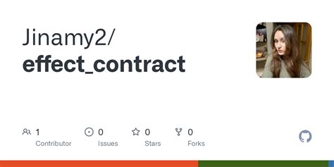 Github Jinamy2effectcontract