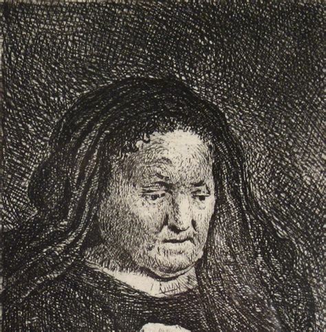 Rembrandt Van Rijn The Artists Mother For Sale At 1stdibs
