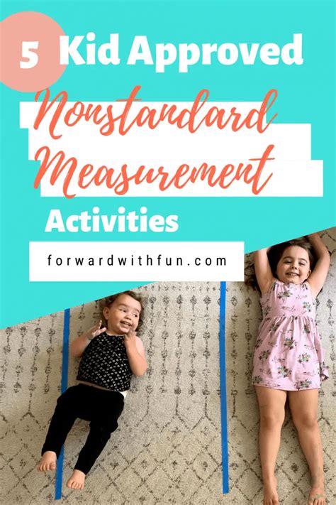 Kid Approved Non Standard Measurement Activities Forward With Fun