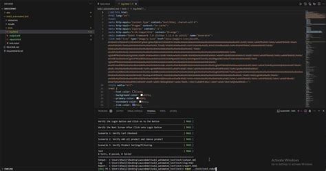 do automation for the web application by using python and selenium by