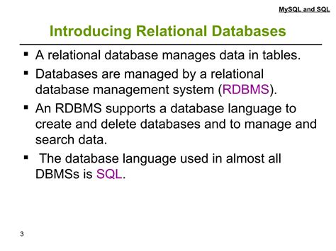 Mysqlppt Databases Computer Software And Applications