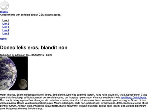 61 Drupal Core Themes Drupal Book