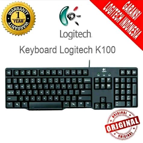 Keyboard Logitech K100 Lazada Indonesia