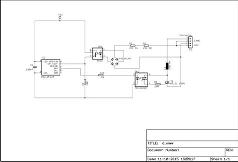 230v Ac Dimmer Mains Isolated Using Pic12f629 Electronics Lab