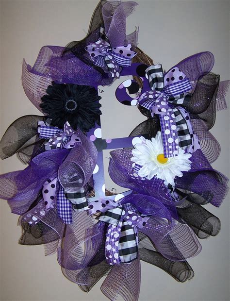 Initial Wreath Initial Wreath Diy Crafts Crafts