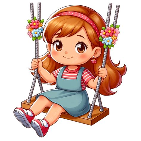 Swing Cartoon Drawing