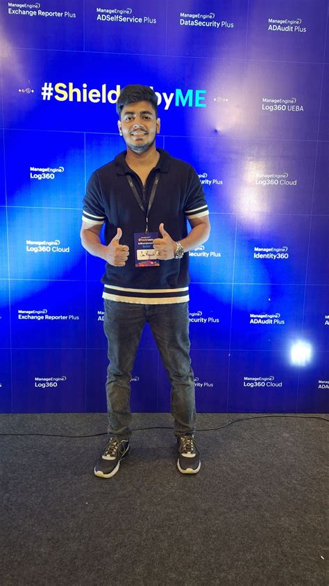 sai vignesh on linkedin manageengine zoho