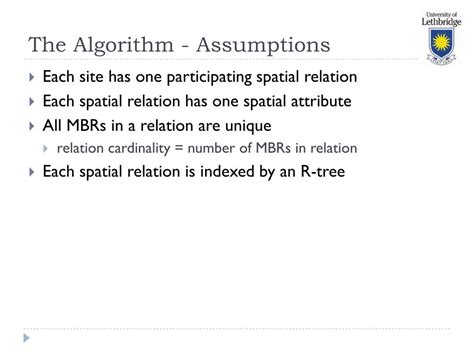 Ppt Multiple Site Distributed Spatial Query Optimization Using