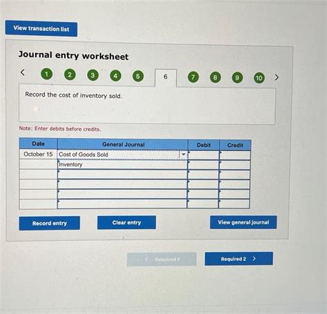 Solved Problem 6 6a Algo Record Transactions Using A