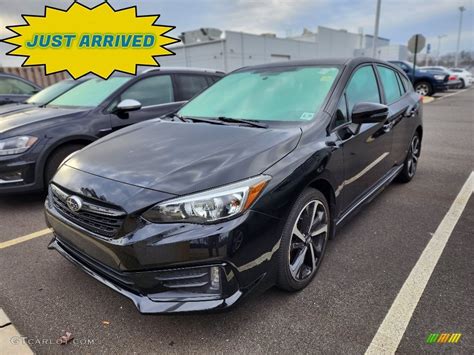 2020 Crystal Black Silica Subaru Impreza Sport 5 Door 145556063 Car Color