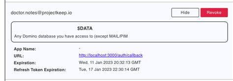 Oauth Consents Hcl Domino Rest Api Documentation