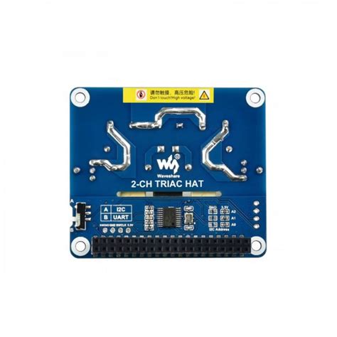 Waveshare 2 CH Triac HAT AC Dimmer 2 Kanalen Voor Raspberry Pi WS 17852
