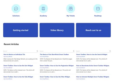 Sharepoint Knowledge Base Template Templates Shortpoint