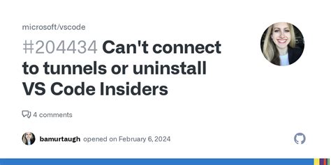 Cant Connect To Tunnels Or Uninstall Vs Code Insiders · Issue 204434