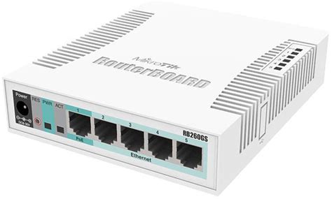 Коммутатор Mikrotik Css106 5g 1s Rb260gs 5x1gb 1x Sfp фото отзывы характеристики в