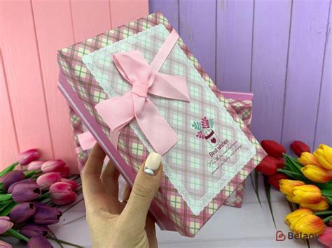 Купить Подарочная коробка 'Gifty#8' розовая оптом по цене 128.74 грн ...