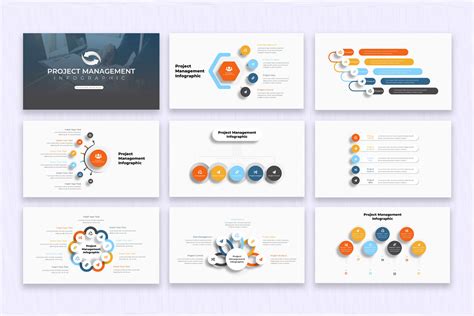 project management infographics templates powerpoint template slides
