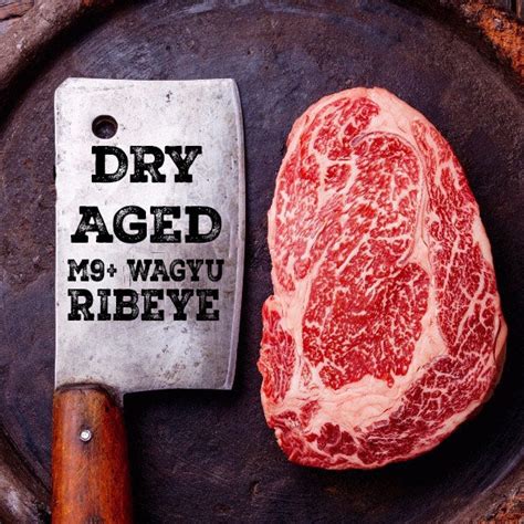 Frozen Dry Aged 45 Days Wagyu M9 Ribeye 1kg Steak King