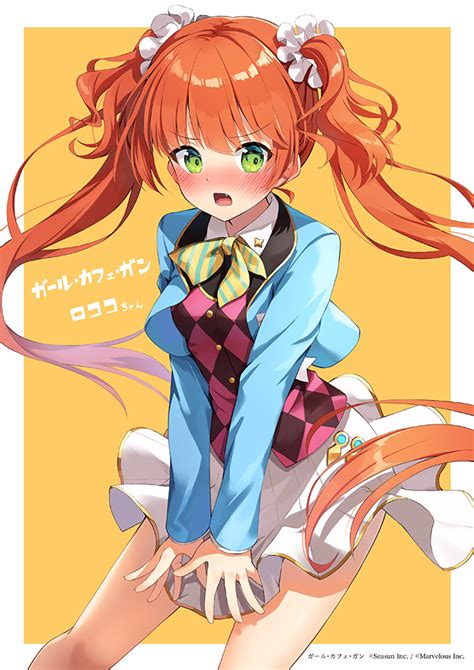 Rococo Girl Cafe Gun Drawn By Nonono Nononotea Danbooru